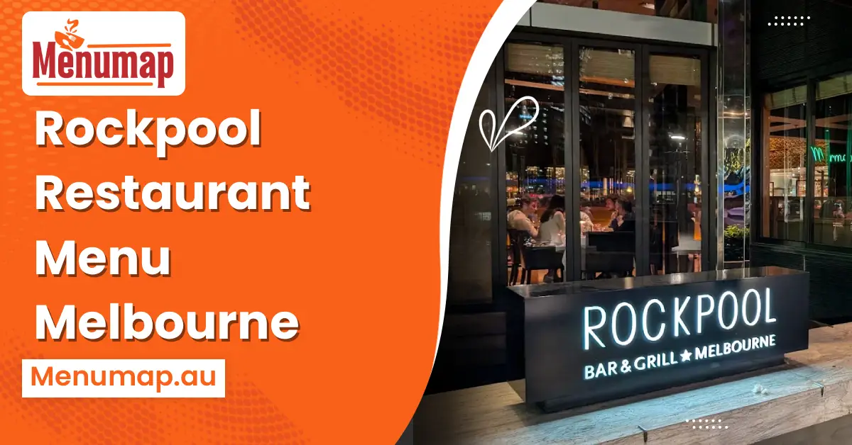 Rockpool Restaurant Menu Melbourne - Australian Menu